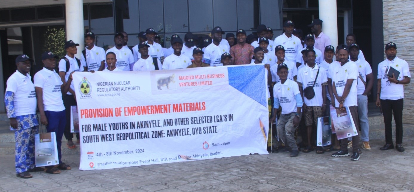 NNRA TRAINS AND EMPOWERS MALE YOUTHS IN ISALE-OYO, AKINYELE AND OLUYOLE ...